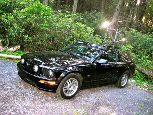 YOU PUT A WHAT ON A WHAT?! (a roof-rack on a Mustang.) | Klockwork ...